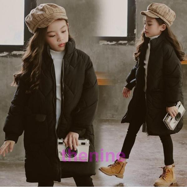 子供服 おしやれ 女の子 アウター パーカー 中綿入りコート ボア 長袖 韓国子供服 ジュニア 安い 冬着 冬物 防寒コート 春コート ロング丈 カジュアルコート マウンテンパーカー ブルゾンジャンパー ベビー服 女児 シンプル ゆったり ...