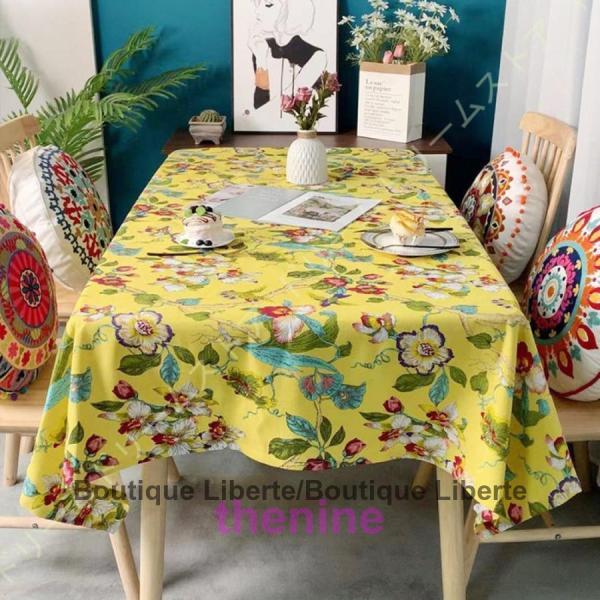 サイズ: 140*100cm 140*140cm 140*180cm 140*220cm 商品仕様：テーブルクロス*1枚 素材:ポリエステル 特徴:北欧風デザイン、耐久性、お手入れ簡単、防汚加工、【耐久性バツグン】ポリエステルの混紡により、...