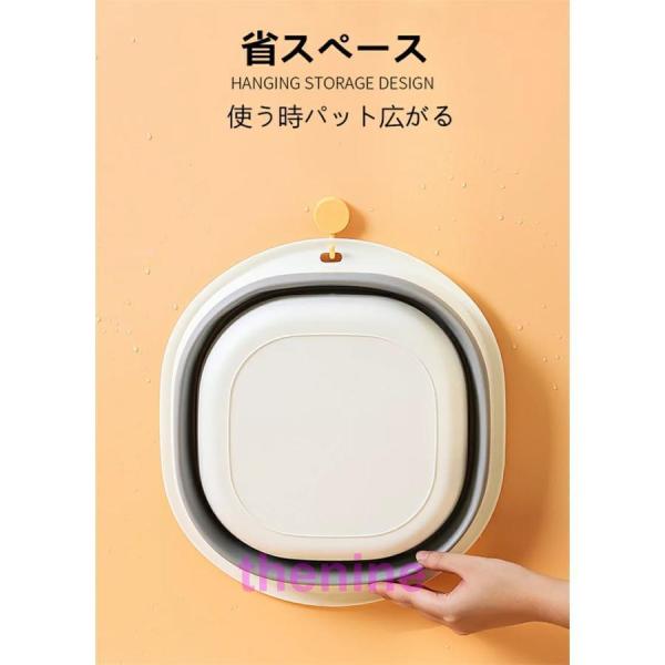 選ベる3サイズの柔らかい洗面器。使用しない時はに持ち運び。洗面器としてはもちろん、食器や野菜?果物の洗い桶として、キャンプ?アウトドア時の水桶としてや飲み物の冷却用桶など、日常の様々なシーンで大活躍します。簡単に折りたたんでに収納可能。重ね...