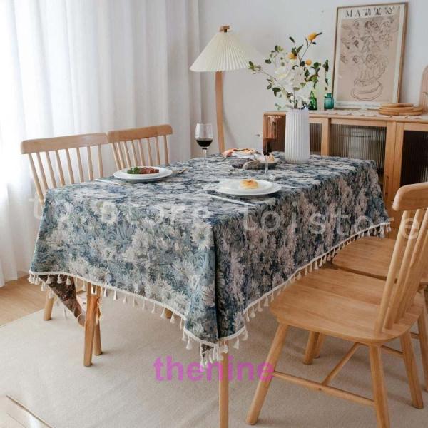 テーブルクロス１枚（枕カバーなし）素材：綿＋リネンサイズ：60*60cm 90*90cm 100*140cm 140*140cm 140*160cm 140*180cm 140*200cm 140*220cm 140*250cm 140*2...