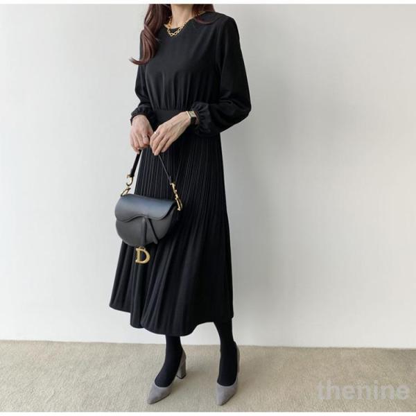 ワンピース 卒業式 服装 ママ 卒園式 オフィス ドレス 結婚式 お宮参り 秋 シフォン 入園式 春 入学式 二次会 フォーマル★カラー：カーキ/グレー/ブラック/ベージュ★サイズ：画像参照