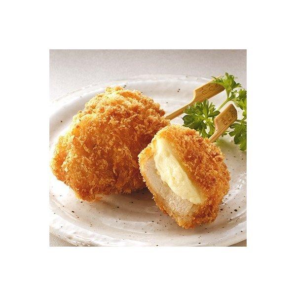 博多華味鳥のささみ肉で作ったヘルシーな串揚げ。梅と大葉でさっぱり味。