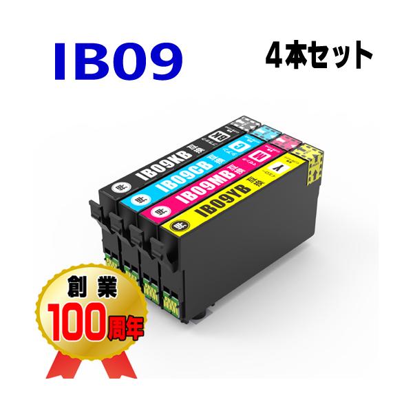 商品名:IB09 4色セット 互換インク  (IB09CL4B)対応メーカー:エプソン(EPSON)用内容 ・IB09KB ブラック・IB09CB シアン・IB09MB マゼンタ・IB09YB イエロー 入数: 4個ICチップ:有り　　　　...