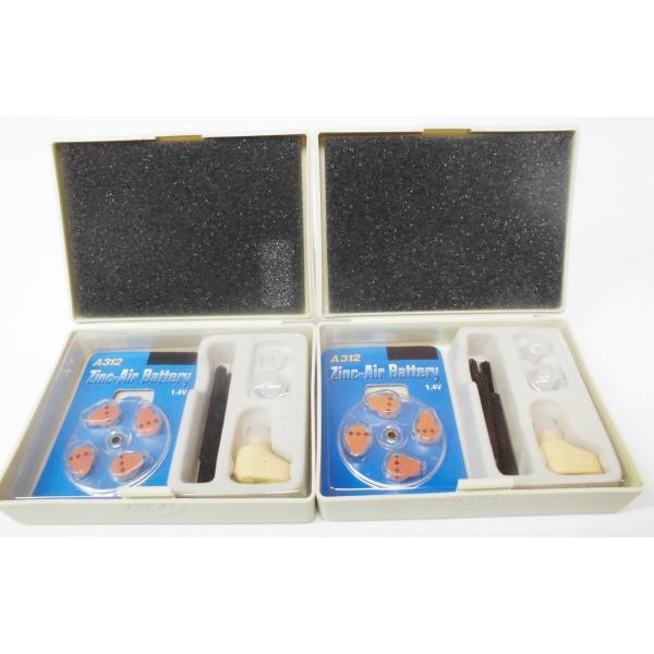 ◆新品 2個セット◆【大手通販商品】　ハイパー長持ち耳穴集音器　【2個セット】◆色：肌色◆小型で軽い、目立たない耳穴式の集音器。およそ120〜180時間もの長時間使用ができます。男女兼用。◆はっきり聞こえやすい音量に調節できます。（音質の調...