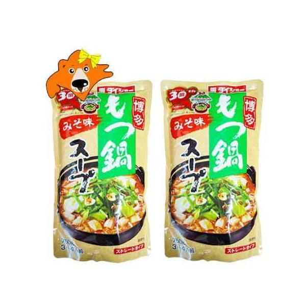 名称：鍋用スープ 鍋スープ ストレートタイプ もつ鍋 スープ内容量：九州博多 もつ鍋 スープ 味噌 / みそ 1袋 750g×2袋賞味期限：もつ鍋スープは出荷日より1ヶ月以上保存方法：鍋スープ セットを開封前は常温で保存してください。殺菌方...