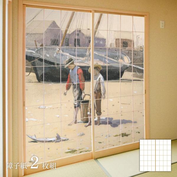 【特長】世界の有名アート作品が障子紙に！●4倍強い障子紙です。●のり貼りタイプ【用途】屋内用●障子の貼り換え、お部屋のデコレーションに