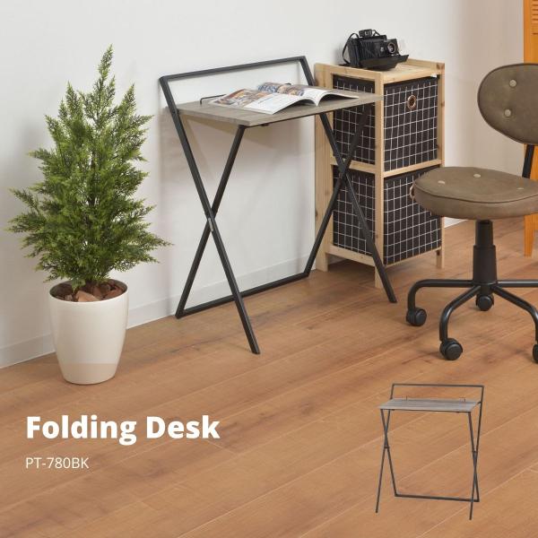 デスクサイズ：W64×D45×H79スペック：スチール(粉体塗装) 合成樹脂化粧合板製造国：中国重量：6kg組み立て有無：完成品組立時間の目安：なし組立にかかる人数の目安：なし付属品：なし