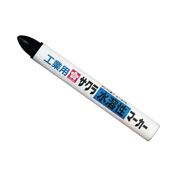 水を含んだ布で拭けば簡単に消せます。【用途】建築資材の消す必要のある場所へのマーク用。【特徴】濡れた面にも書けます。メッキ加工の部分や、ステンレス工作では、酸洗でマーク跡が消せます。最後まで使えます。【仕様】●商品サイズ(約)：横16×奥1...