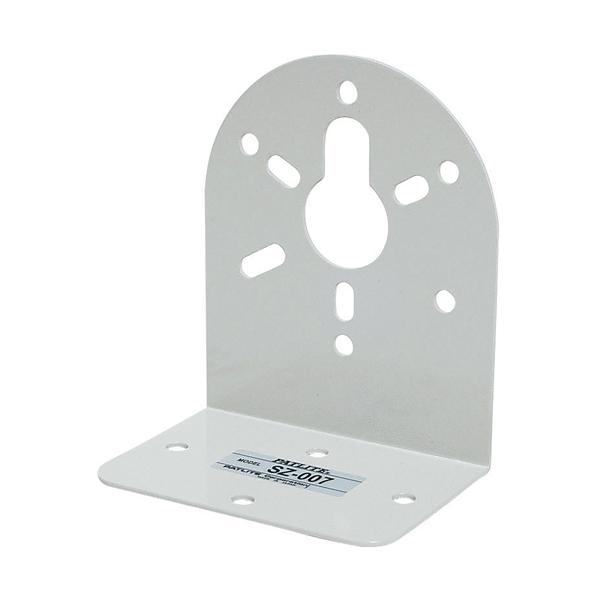 壁面への取付けが可能な取付けブラケットです。【用途】壁面取付金具。【特徴】壁面に取付けが可能な取付けブラケットです。【仕様】●対応機種：LHEおよび取付ピッチ50・70タイプ。【材質】●電気亜鉛メッキ鋼板。【注意事項・その他】