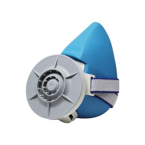 農作業・農薬散布用マスクです。【用途】農薬散布用マスク。【特徴】顔のラインに沿った三次元曲線を持つフィット感抜群の防じんマスクです。急性毒性の高い粉末、液剤散布用マスクです。捕集効率平均99%以上の高性能フィルターです。フィットチェッカー付...