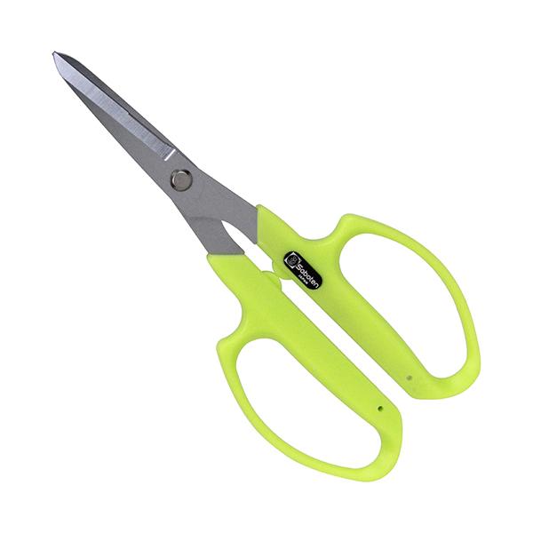 切れ味が復活する、刃研ぎキャップ付き園芸鋏です。【用途】ガーデニング・フラワーアレンジ・家庭菜園等。【特徴】世界初、刃研ぎがついたキャップで刃を研ぐことができ、シャインカットプラス以外の刃物にも使えます。刃部は刃物鋼にハードクロムメッキを施...