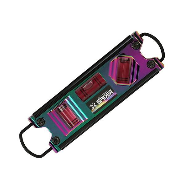 神秘的な輝き虹色チタンコーティングを施しています。【用途】水平・垂直の測定。【特徴】足場組立てなどで、水平・垂直の測定に用います。大型シャックルでカラビナへのスピーディーな収納と取り出しができます。落下防止コードに対応したシャックルを内蔵し...