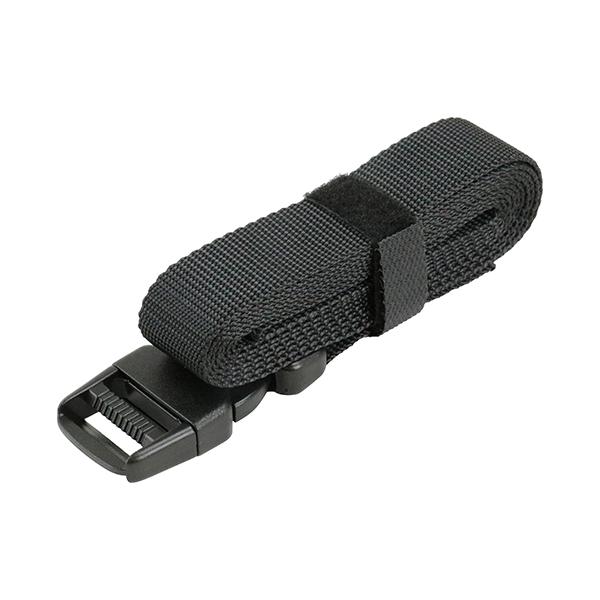 ワンタッチバックル式で荷締め・結束作業が簡単にできます。【用途】アウトドア、レジャー、引っ越しなどの荷締作業。【特徴】ベルトをきれいにまとめられるマジックバンド付きで、保管・携帯性に優れています。誰でも簡単に軽量物の荷締作業が可能です。長さ...