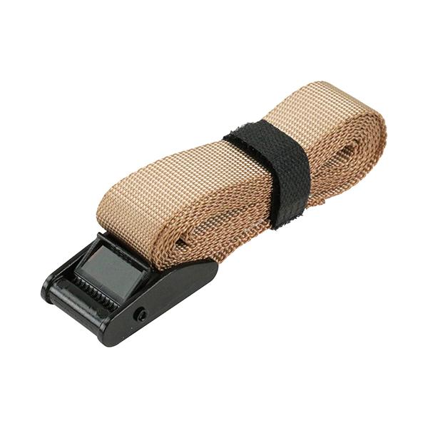 【用途】荷物運搬時の固定、荷崩れ・転倒防止の結束。【特徴】ベルトをきれいにまとめられるマジックバンド付きで、保管・携帯性に優れています。アウトドア、レジャー、引っ越し、防災対策などにも最適です。長さ調整は自由自在です。【仕様】●ベルト幅：2...