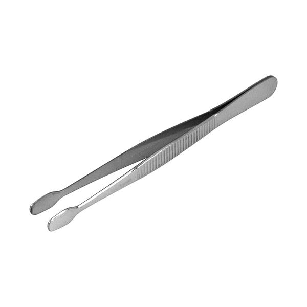 ≪用途≫ホビーや細密な作業等。≪特徴≫切手の整理や写真の整理に最適です。≪仕様≫●全長：約125mm。●平型。≪材質≫●ステンレス鋼SUS430。≪注意事項・その他≫感電の恐れがありますので、電気の流れているものには使用しないで下さい。