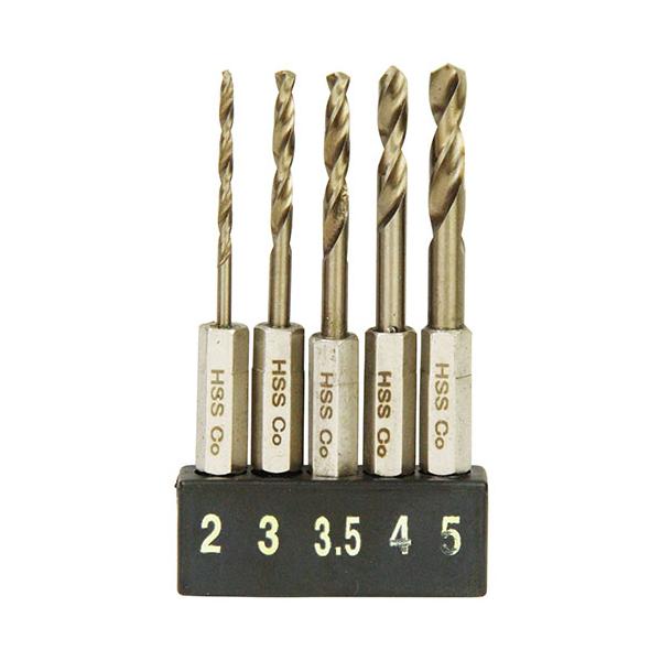 ≪用途≫鉄・ステンレス・アルミ・樹脂・木材への穴あけ作業。≪特徴≫刃先にはシンニング加工を施している為、材料への食いつきが良くすべりにくです。6.35mm六角軸を採用しており、チャック滑りが少なくインパクトドライバーでの使用が可能です。コバ...