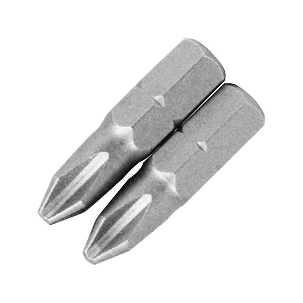 【用途】25MMの片頭ビット。【特徴】L型ドライバー交換ビットです。【仕様】●2本入。【材質】●特殊鋼。【注意事項・その他】