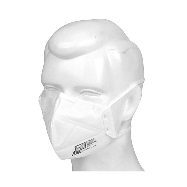 ≪用途≫溶接作業・粉末処理作業・農薬作業・その他粉塵の発生する作業での防じん。≪特徴≫空気感染予防策として、医療従事者にも使用されているN95マスクと同等です。携帯しやすい二つ折タイプです。しめひもの長さが調節できるアジャスター付です。内側...