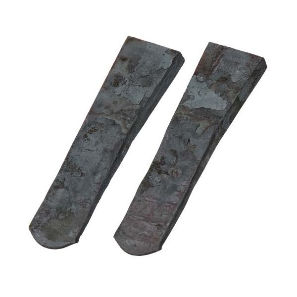 ≪用途≫クサビ。≪特徴≫柄の抜け防止用です。≪仕様≫●サイズ：大。●2個組。≪材質≫●鉄。≪注意事項・その他≫本来の用途以外には使用しないで下さい。