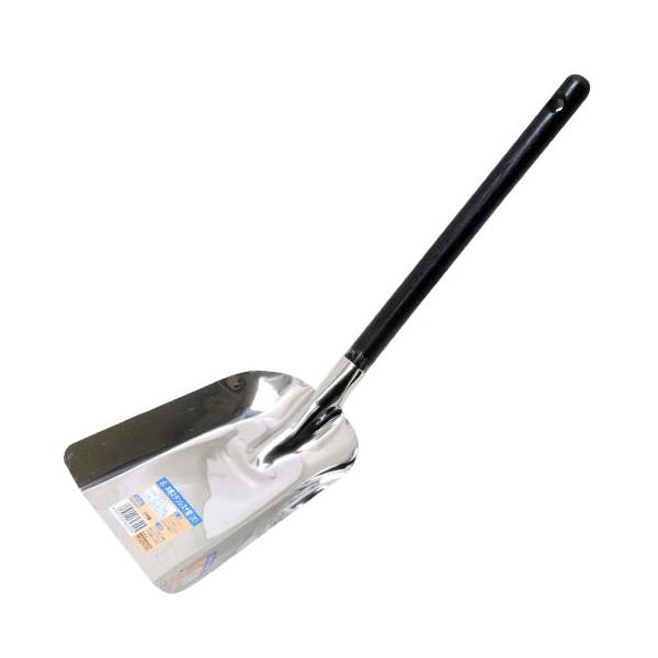 ≪用途≫石炭や木炭の後始末、溝の清掃等。≪特徴≫溝掃除・炭の後片づけ用です。錆びにくいステンレス製です。≪仕様≫●木柄。≪材質≫●頭部：ステンレス。●柄部：木。≪注意事項・その他≫本来の用途以外には使用しないで下さい。使用前には本体あるいは...