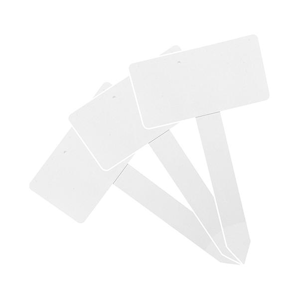 ≪用途≫園芸用ラベル。≪特徴≫植物の名前を書き、プランター等に挿しておくだけのお手軽ラベルです。様々なサイズをご用意しているので、用途に合わせて使用できます。≪仕様≫●3枚入。●サイズ：約200×100×350mm。≪材質≫●硬質塩化ビニー...