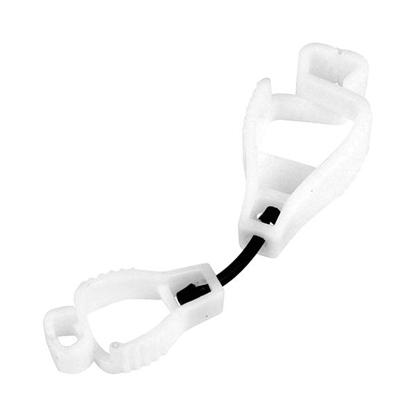 ≪用途≫タオルや手袋などを腰ベルトに引っ掛ける為のクリップ。≪特徴≫手袋やタオルなどを挟んで腰ベルトに簡単に引っ掛けておくことができるクリップです。園芸作業中断時、休憩時での手袋等の紛失を防ぎます。≪仕様≫●色：ホワイト。≪材質≫●ポリアセ...