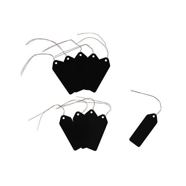 【用途】園芸用ラベル。【特徴】おしゃれな黒色ラベルで植物の雰囲気を変えることができます。植物の名前を書き、プランター等に挿しておくだけのお手軽ラベルです。様々なサイズをご用意しているので、用途に合わせて使用できます。【仕様】●吊り型10枚入...