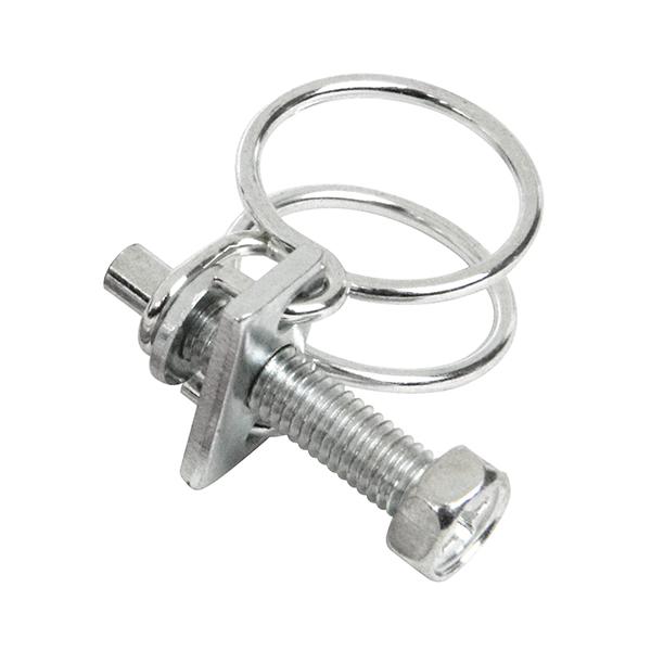 ≪用途≫ホースバンド。≪特徴≫ネジタイプです。ホースの締め付けに最適です。≪仕様≫●適用ホース外径：13〜16mm。●1個入。≪材質≫●スチール。≪注意事項・その他≫