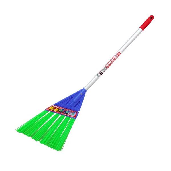 ≪用途≫ほうき。≪特徴≫土、小石、砂、落ち葉などの掃除に最適です。除雪作業にも便利です。PP樹脂製穂部で、腰が強く作業がしやすいです。軽量・丈夫なアルミパイプ柄です。≪仕様≫●全長：約90cm。●穂幅：約27cm。●重量：約320g。≪材質...