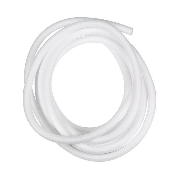 ≪用途≫緩衝材、目地材、芯材、浮力材、保温・保冷材。≪特徴≫軽量で、柔軟性、復元性、緩衝性、弾力性、撥水性、防湿性、浮力性、耐薬品性、断熱性にすぐれています。≪仕様≫●太さ：13パイ。●長さ：5m。●色：白。≪材質≫●ポリエチレン。≪注意事...