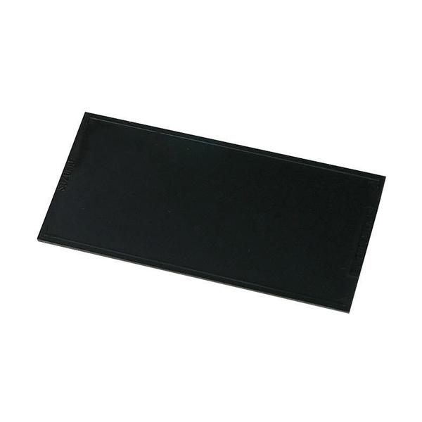 溶接面交換用遮光プレートです。【用途】交換用遮光プレート。【特徴】75A〜100Aまでの溶接作業に使用可能です。アーク溶接時の強い光を遮光・目の保護をするプレートです。【仕様】●1枚入。【材質】【注意事項・その他】