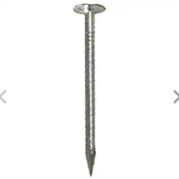 【品名】2×4石膏ボード釘GN40 平頭 5kg【品番】GN-40【寸法】線径　2.34　全長　38.1mm　頭径　7.2