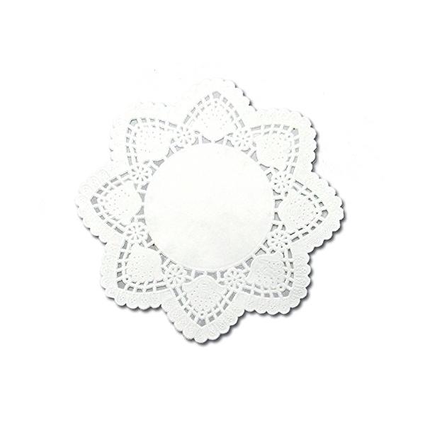 ■商品名ドイリー 丸型レースペーパー XLC2103■号6■直径(mm)Φ152■数量100枚入■入数100枚■商品説明華やかさと実用性を兼ね備えた多機能丸型レースペーパー！ケーキやカップ、デザートの下に敷くだけで、テーブルを一気にスタイリ...