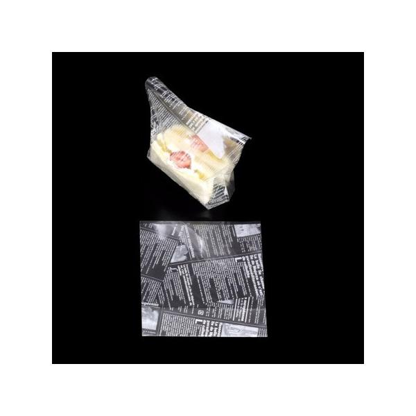 サンドイッチ用の袋です。マチがあるのでマフィンや菓子パンなどに広くお使いいただけます。材質：OPPサイズ：約厚0.03X150X170＋40(底マチ)mm