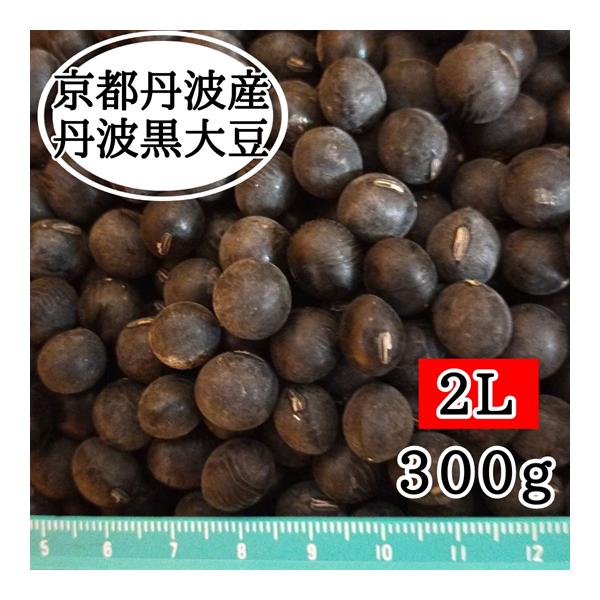 令和７年12月に収穫した京都府 京丹波町産 丹波黒大豆 【2Lサイズ】300g、農家直送いたします。2Lサイズ（10.0mm以上〜11.0mm未満）です。黒豆には全国共通の表示サイズがありません。この黒豆は10〜11ミリのフルイにかけていま...