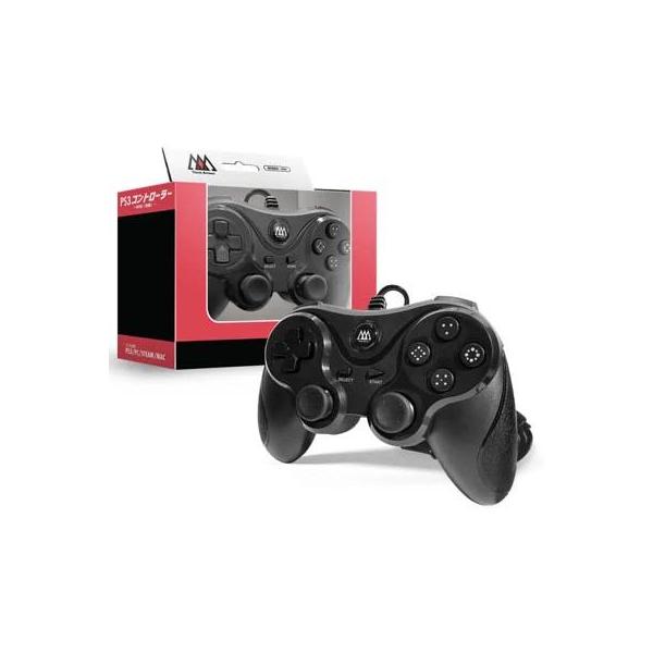 【発売日：2023年11月30日】お取り寄せに[5〜9営業日前後]【26％OFF】＜【PS3HD】PS3用 アナログコントローラー ブラック＞＜プレイステーション3ハード(PS3HD)＞＜アクセサリー＞＜スリーアロー＞＜好評発売中＞