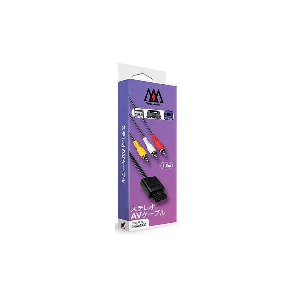 【発売日：2023年07月28日】お取り寄せに[5〜9営業日前後]【23％OFF】＜【SFCHD】ステレオAVケーブル＞＜スーパーファミコンハード(SFCHD)＞＜アクセサリー＞＜スリーアロー＞＜好評発売中＞