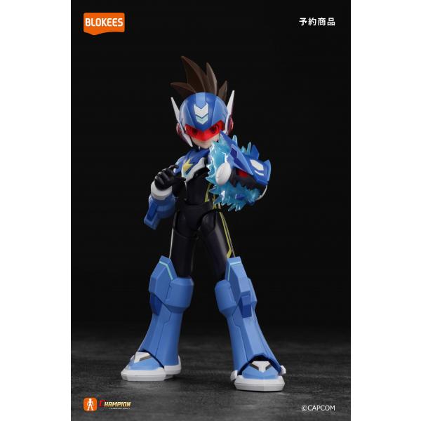 【発売日：2026年09月30日】[発売日前日の発送予定]【18％OFF】＜【figure】Blokees ロックマンChampion Class:シューティングスター・ロックマン＞＜フィギュア(figure)＞＜プラモデル＞＜BLOKEE...