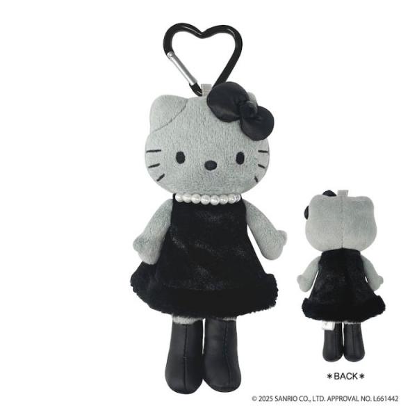 【発売日：2025年09月25日】【26％OFF】＜【plushtoy】ハローキティ スタイルアップマスコット ドレス グレー＞＜ぬいぐるみ(plushtoy)＞＜ぬいぐるみ＞＜株式会社ティー・シー・ピー＞＜好評発売中＞