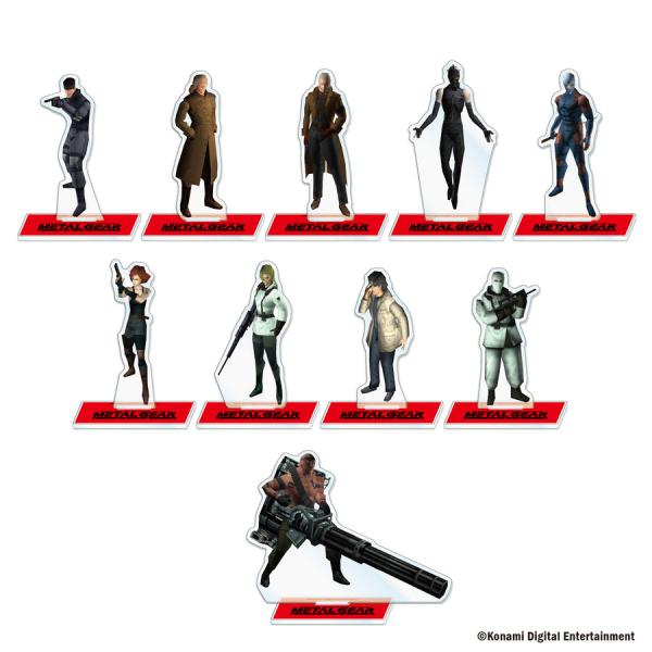 【発売日：2025年08月25日】[1営業日※在庫品]【50％OFF】＜【character goods】METAL GEAR SOLID トレーディングアクリルスタンド＞＜キャラクター雑貨(character goods)＞＜グッズ＞＜I...