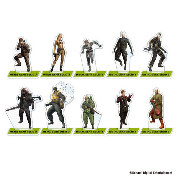 【発売日：2025年08月25日】[1営業日※在庫品]【50％OFF】＜【character goods】METAL GEAR SOLID 3 トレーディングアクリルスタンド＞＜キャラクター雑貨(character goods)＞＜グッズ＞...