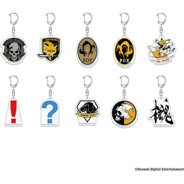 【発売日：2025年08月25日】[1~2営業日]【45％OFF】＜【character goods】「METAL GEAR SOLID」シリーズ トレーディングアクリルキーホルダー＞＜キャラクター雑貨(character goods)＞＜...