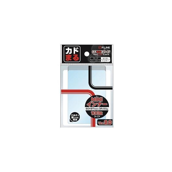 【発売日：2023年04月30日】[1営業日※在庫品]【17％OFF】＜【TTAC】カドまるスリーブ MINIインナー Ver.2＞＜トレカアクセサリ(TTAC)＞＜カードスリーブ＞＜アールライン＞【メール便】OK＜好評発売中＞