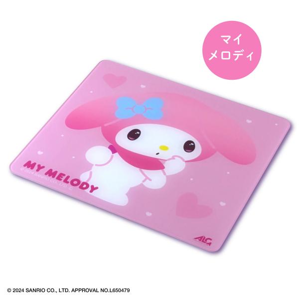 【発売日：2024年04月25日】お取り寄せに[5〜9営業日前後]【33％OFF】＜【PCET】ゲーミングガラスマウスパッド #Unipo サンリオキャラクターズ マイメロディ＞＜その他　パソコンハード・グッズ(PCET)＞＜アクセサリー＞...