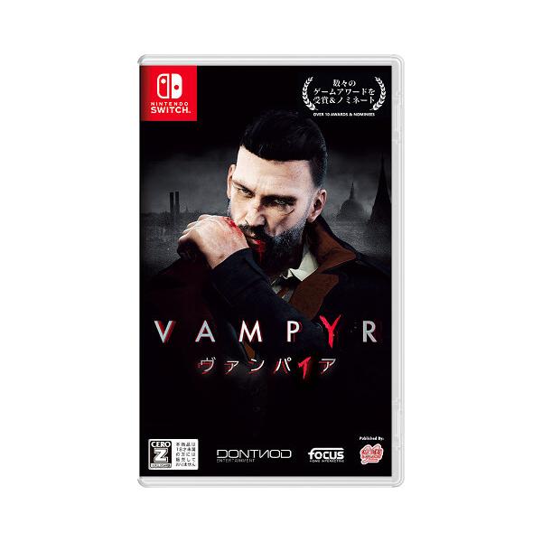 【発売日：2020年12月24日】お取り寄せに[3〜6営業日前後]【8％OFF】＜【NS】【通】Vampyr ヴァンパイア [Switch版]＞＜ニンテンドースイッチ(NS)＞＜アクション＞＜Game Source Entertainmen...