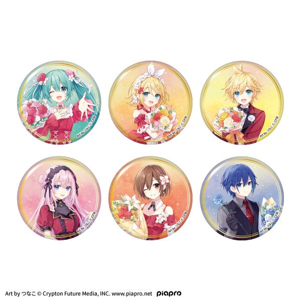 【発売日：2025年05月07日】、お取り寄せのため[1〜2週間]【18％OFF】＜【初音ミク】缶バッジ＞＜キャラクターグッズ(b2cchara_goods)＞【メール便】OK＜好評発売中＞