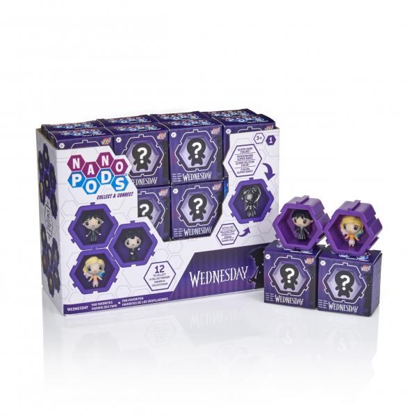 【発売日：2022年10月15日】[1~2営業日]【84％OFF】＜【character goods】【BOX】Wednesday NANO PODS（24個入り）＞＜キャラクター雑貨(character goods)＞＜JAKKS Pac...