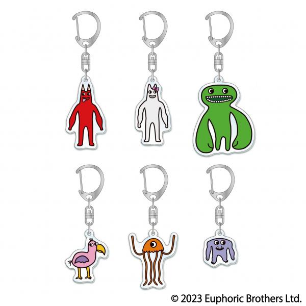 【発売日：2024年01月31日】[1~2営業日]【76％OFF】＜【character goods】Garten of Banban トレーディングアクリルキーホルダー（全6種）【BOX】＞＜キャラクター雑貨(character good...