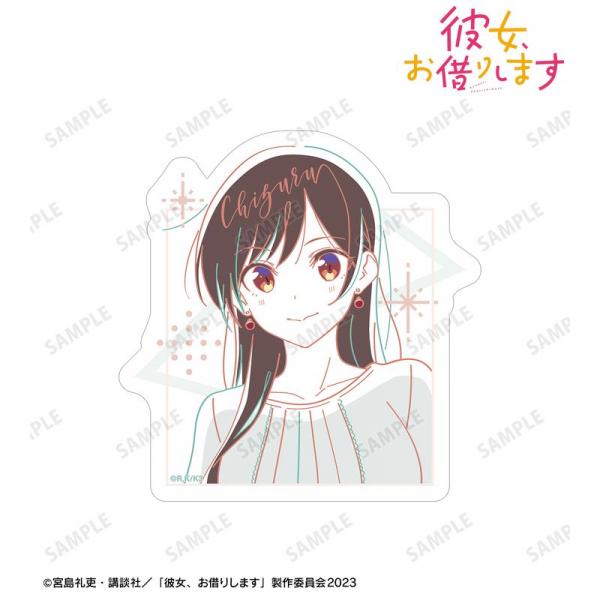 【発売日：2024年03月05日】、お取り寄せのため[1〜2週間]【25％OFF】＜【STAT】彼女、お借りします_ 水原千鶴 lette-graph トラベルステッカー＞＜ステーショナリー・文具(STAT)＞＜ステッカー＞＜アルマビアンカ...