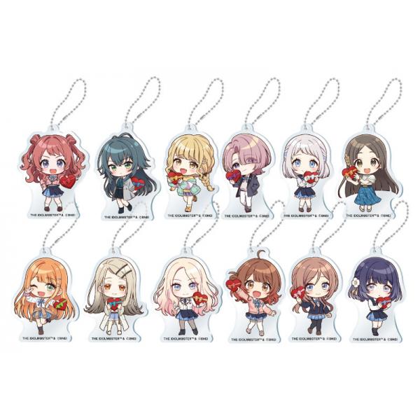 【発売日：2025年06月17日】、お取り寄せのため[1〜2週間]【11％OFF】＜【学園アイドルマスター】アクリルキーホルダー（2025年6月）＞＜キャラクターグッズ(b2cchara_goods)＞【メール便】OK＜好評発売中＞